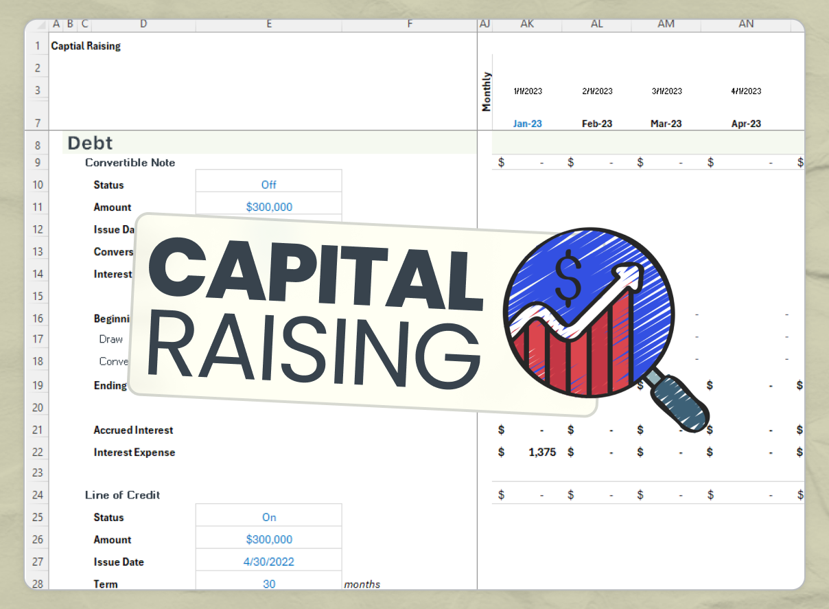 Capital Raising | Model Wiz